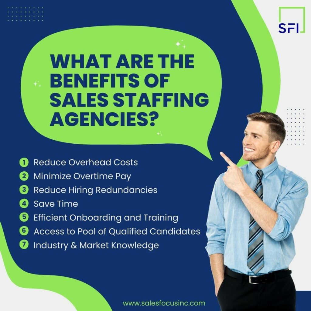 Why to Use a Sales Staffing Company: Benefits of Sales Staffing