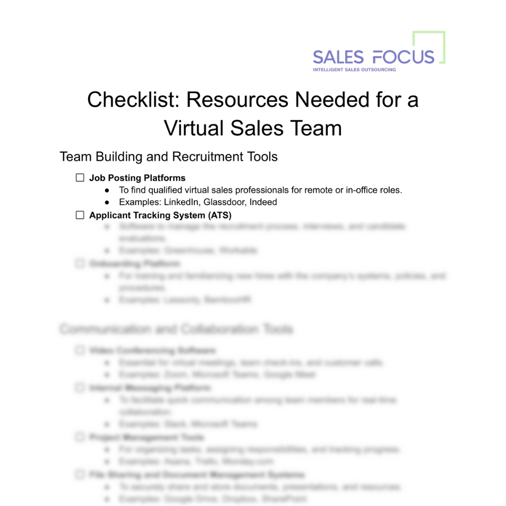 Key Components of Virtual Sales: Platforms, Strategies, and Customer ...